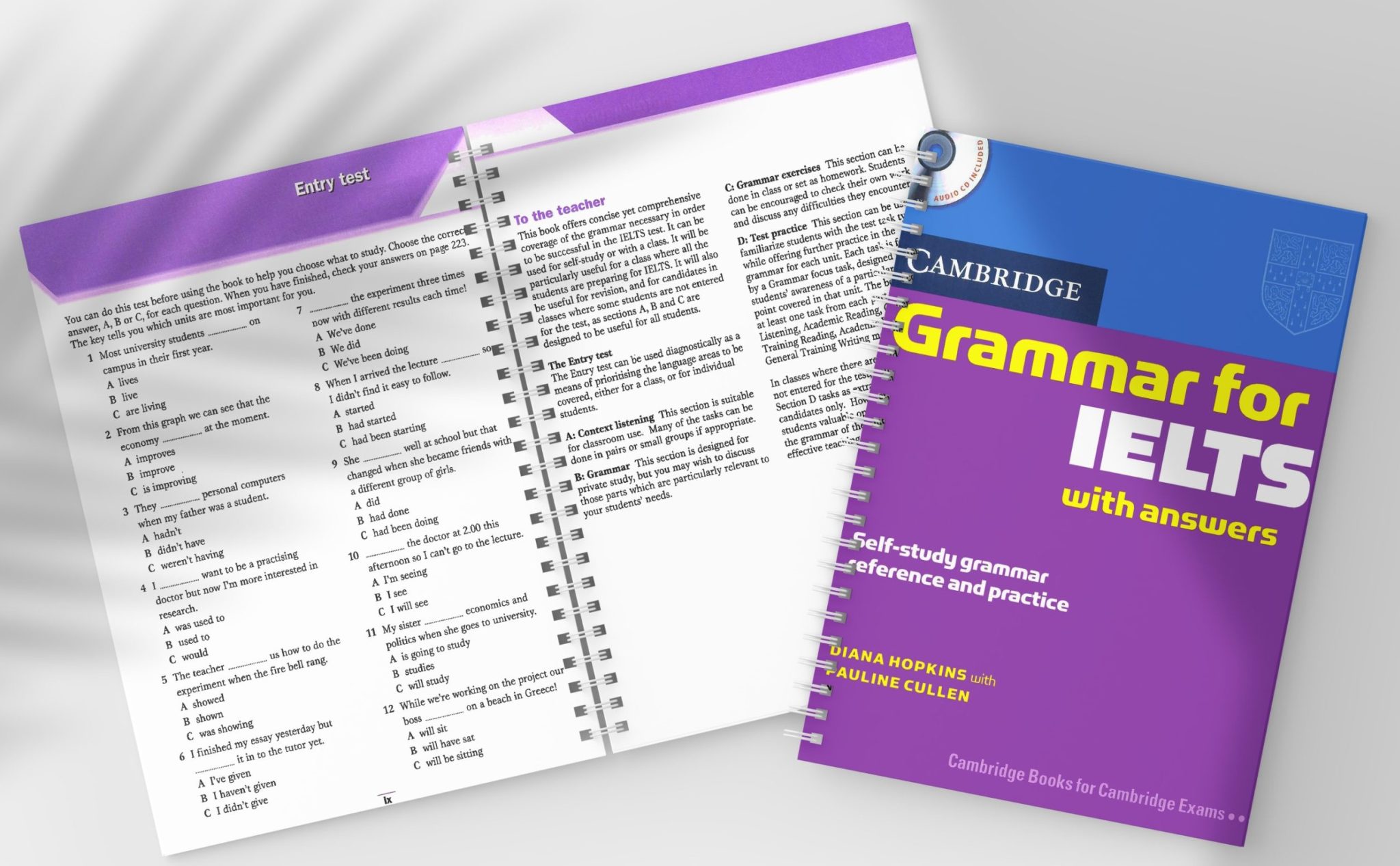 Review Cambridge Grammar for IELTS (PDF + Audio) - Hà English