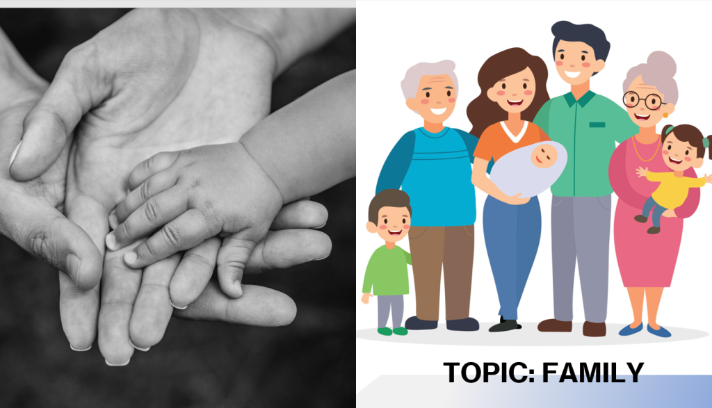 Topic: Family - Bài mẫu IELTS Speaking Part 1 (từ vựng & audio) - Hà ...